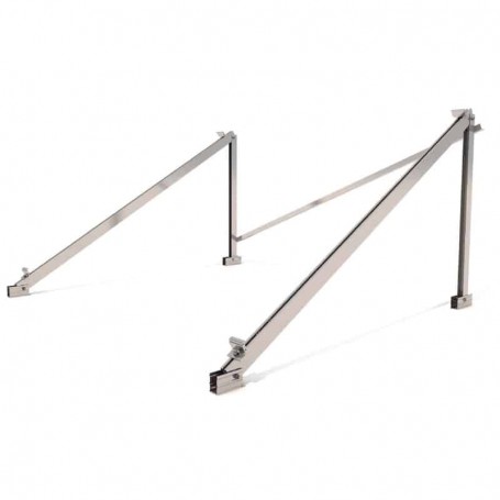 Stainless steel terrace open frames 1 to 1 panel up to 2400x1300mm