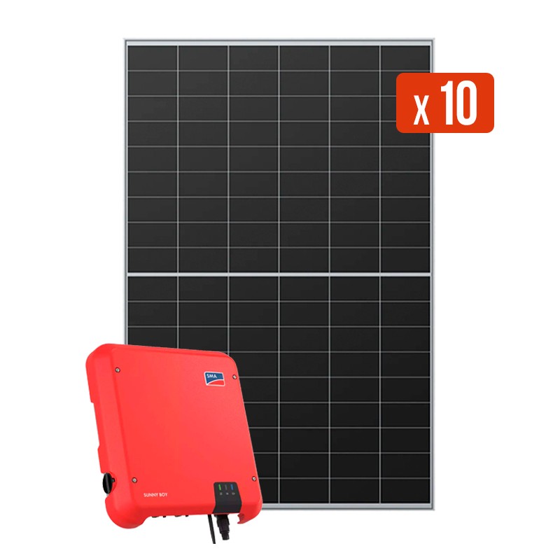 Kit Solar Fotovoltaico Autoconsumo Monofásico Prime 4560w