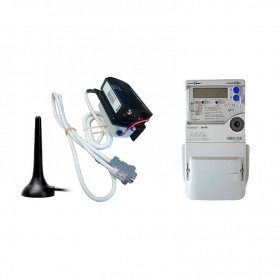 Photovoltaic or electric solar energy consumption meter