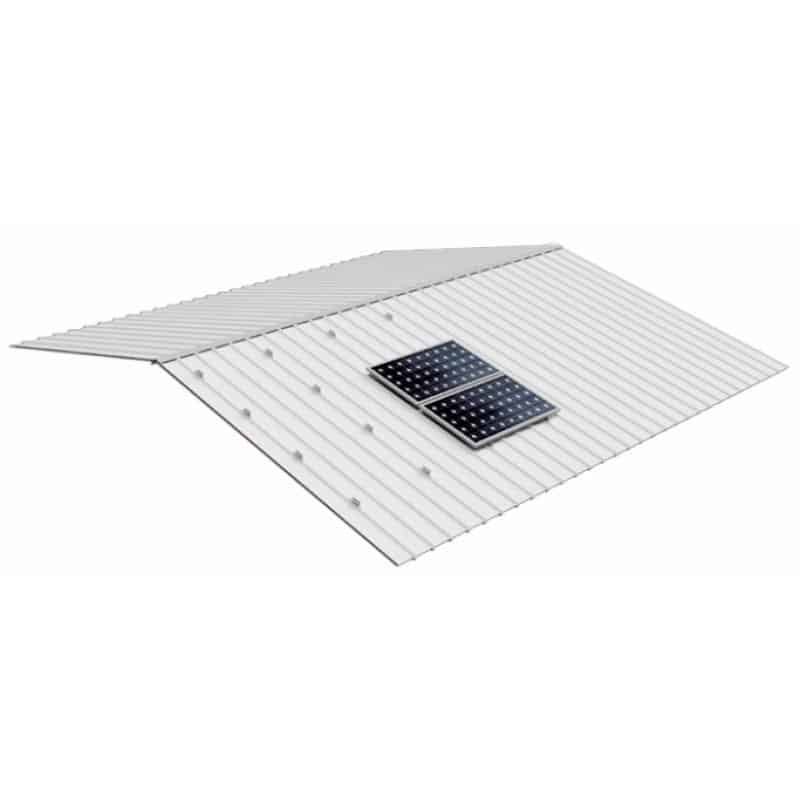 Sandwich plate roof support with sections