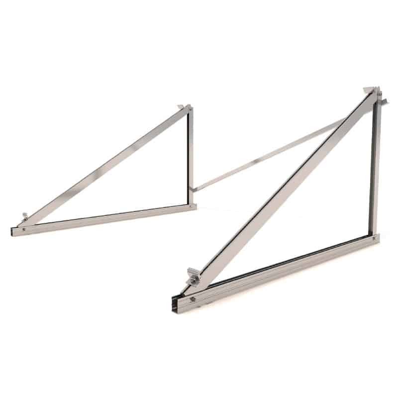 Stainless steel terrace close frames 1 to 1 panel up to 2279x1150mm