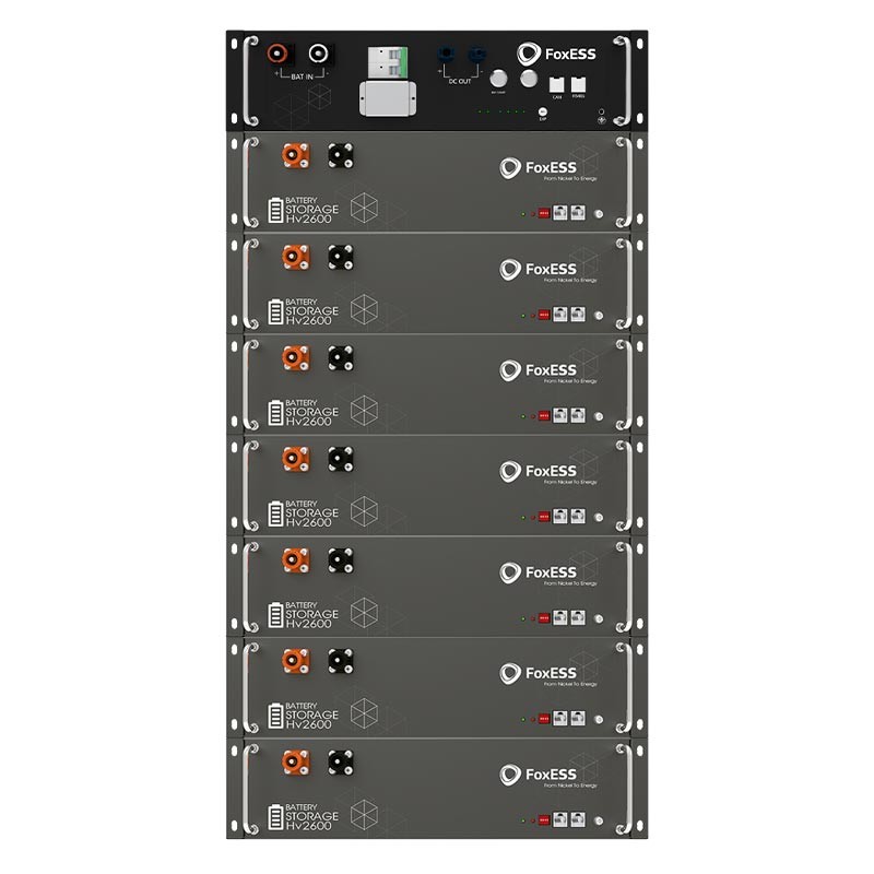 Fox ESS HV2600 Kit 18.2kWh Lithium Solar Batteries