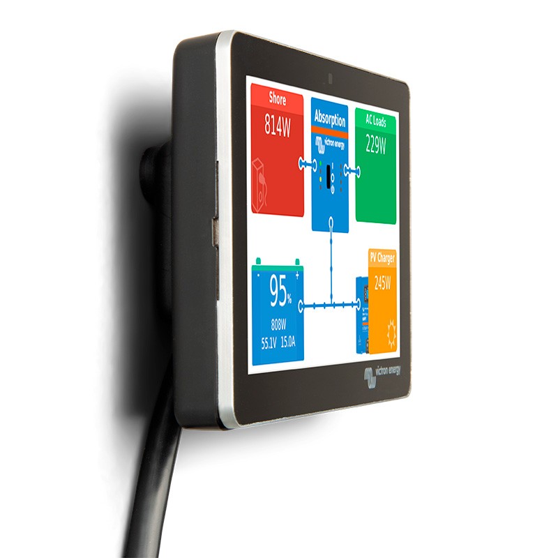 Victron GX Touch 70 System Monitoring Screen