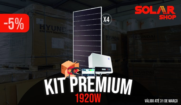 Comprar Paineis Solares, kit autoconsumo acumulação e off-grid